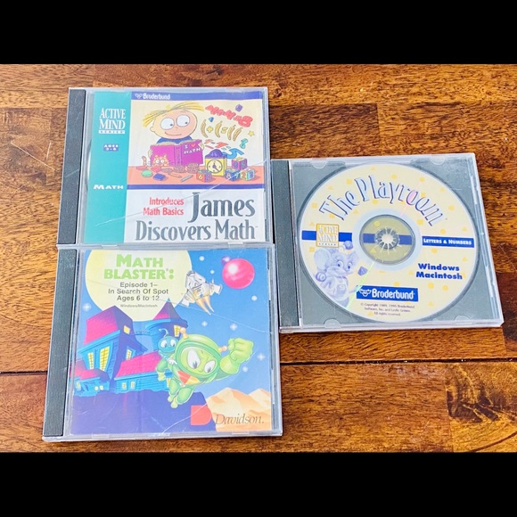 Scholastic | Media | Youth Active Mind Math Pc Game Bundle | Poshmark